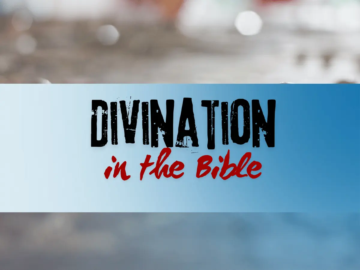 Divination in the Bible